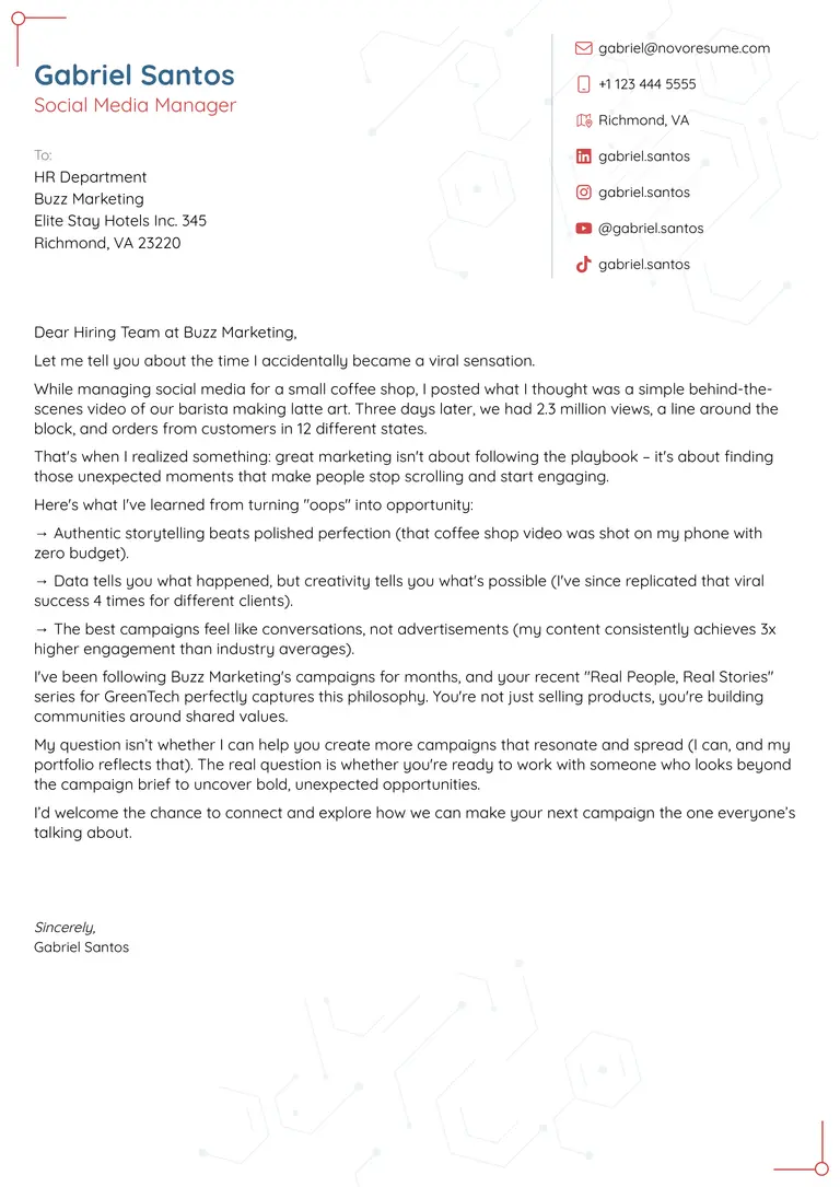 11 Best Cover Letters of 2026 (And Why They Work)