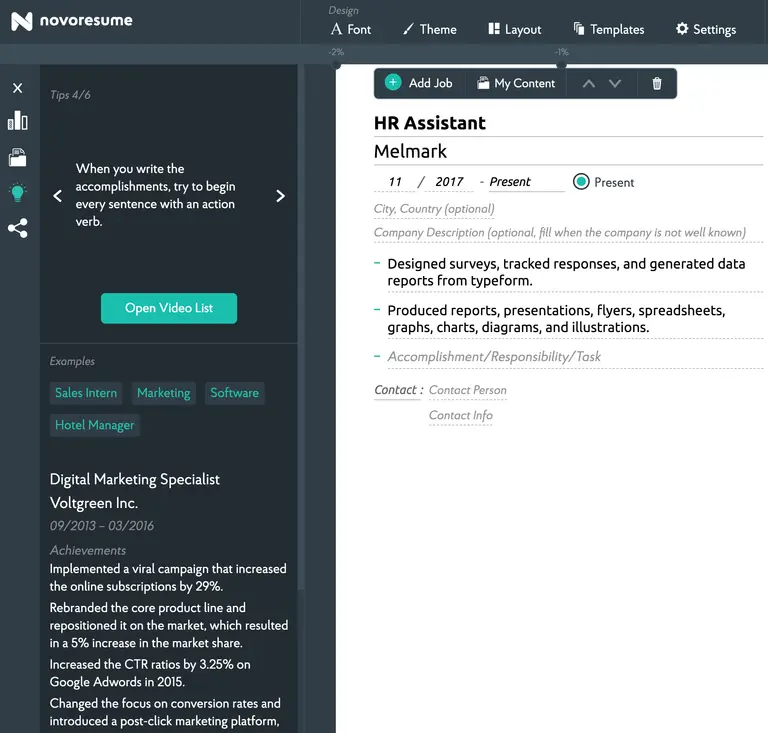 Administrative Assistant Resume [2026] - Guide & Examples | Novoresume