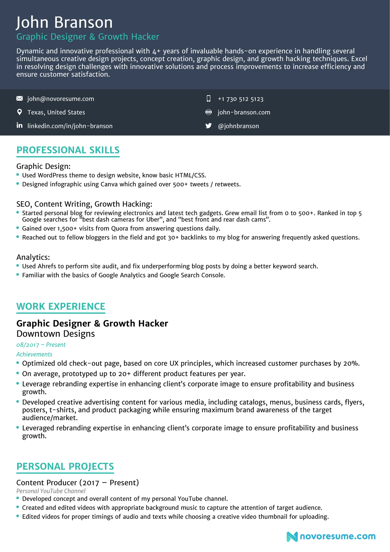 Combination Resume Guide [w/ Templates & Examples]