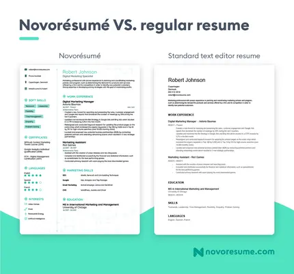 CV Design: 8+ Best Professional CV Templates in 2025 | Novoresume
