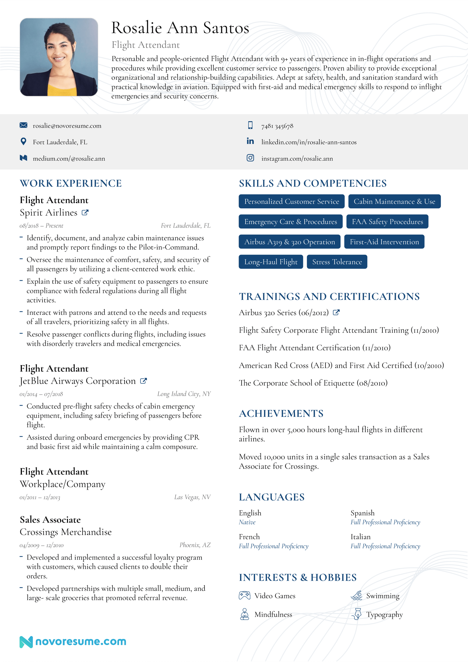 How to Write a Functional Resume [4 Free Templates Included] | Novoresume