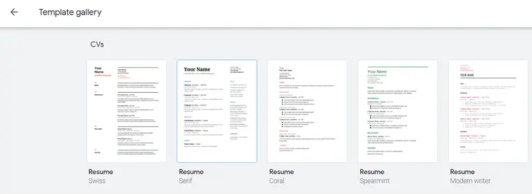 20+ Google Docs Resume Templates for 2026 [Download Now]
