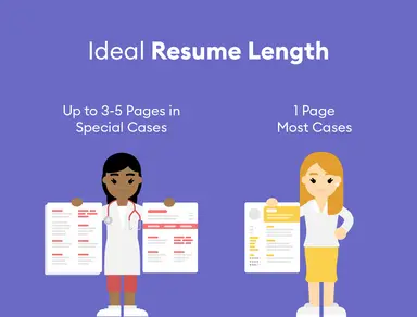 How Long Should a Resume Be in 2025 [For Any Profession] | Novoresume