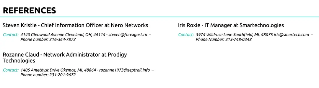 How to List References on a Resume [w/ Examples]
