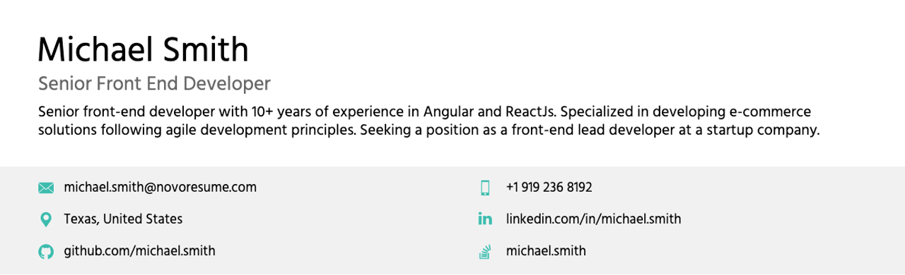 How to Write a CV That Gets You Hired [in 2025] | Novoresume
