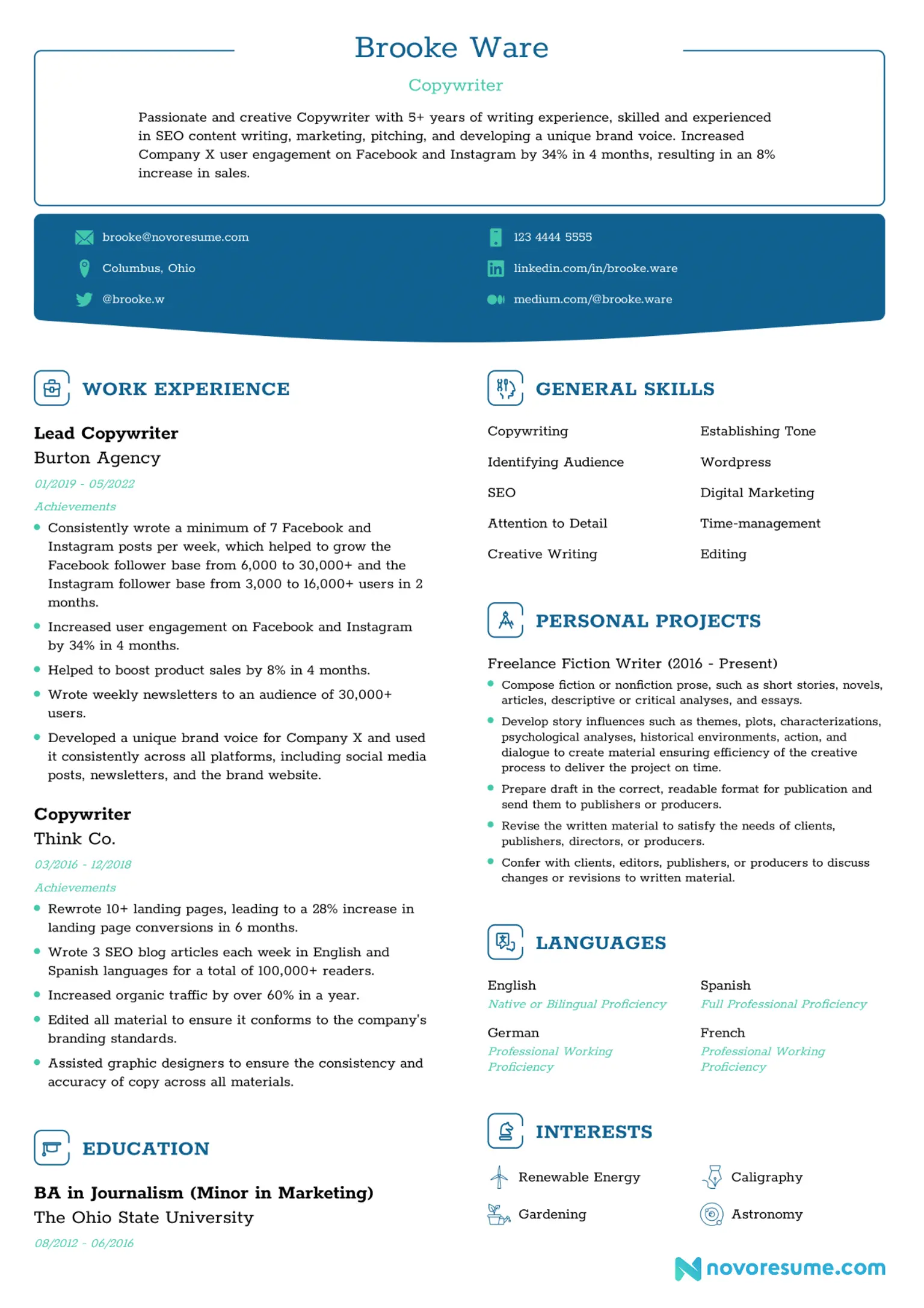 How to Write a Resume with AI | Detailed Guide for 2025 | Novoresume