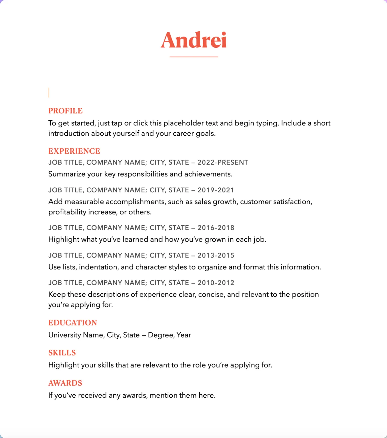 9 Best Pages Resume Templates to Land a Job in 2026