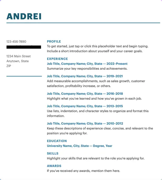 9 Best Pages Resume Templates to Land a Job in 2026 | Novoresume