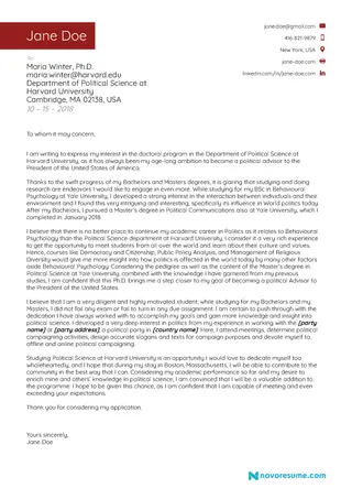 Tips for Writing a Successful Motivation Letter for Ph.D. [+Sample ...