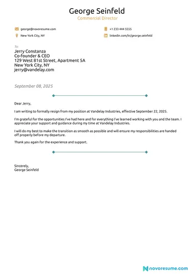 7 Resignation Letter Examples and Tips to Write One