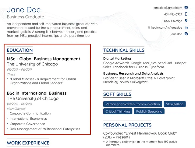 How to Write a Resume with No Experience [21+ Examples]