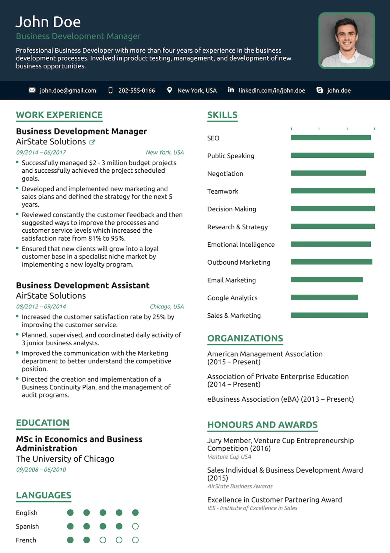 Best Resume Layout For 2026 [Free Template] | Novoresume