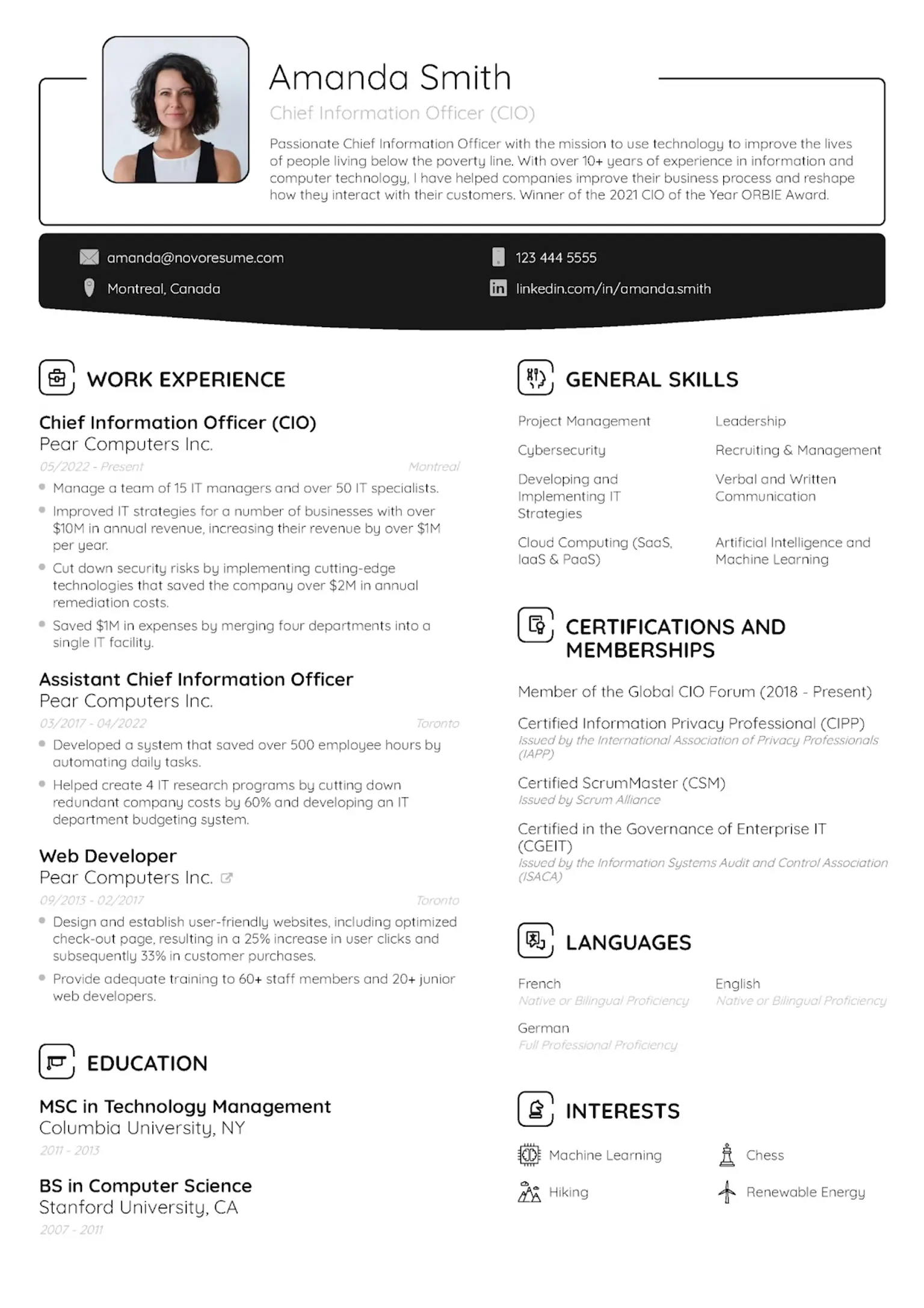 11 Best Resume Templates with Photos for 2026