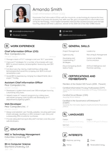 11 Best Resume Templates with Photos for 2026
