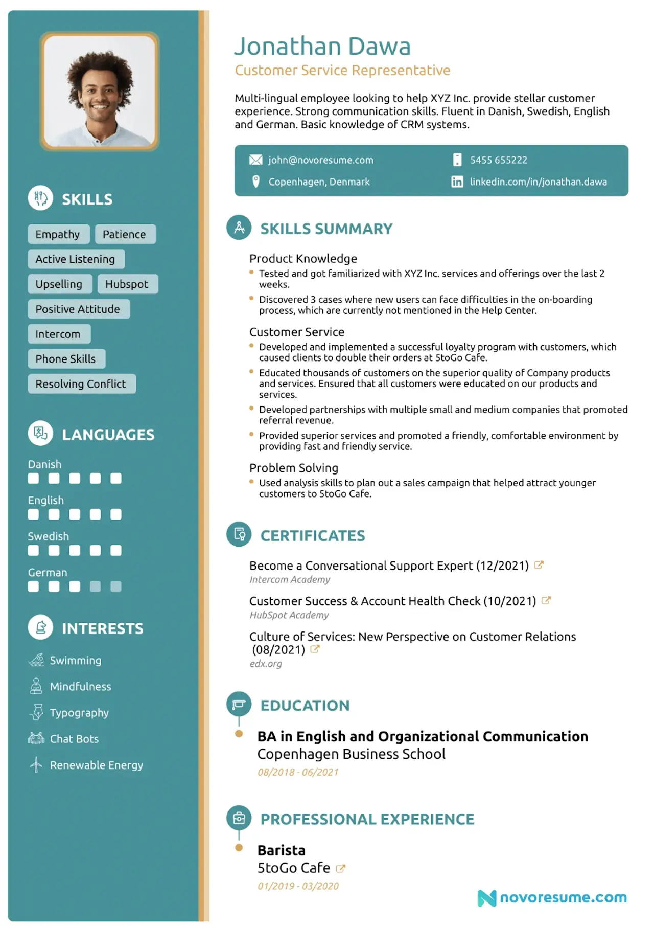 8 Steps to Write the Perfect Return to Workforce Resume | Novoresume