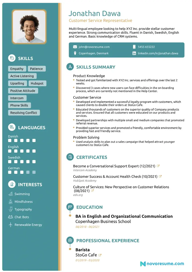 8 Steps to Write the Perfect Return to Workforce Resume | Novoresume