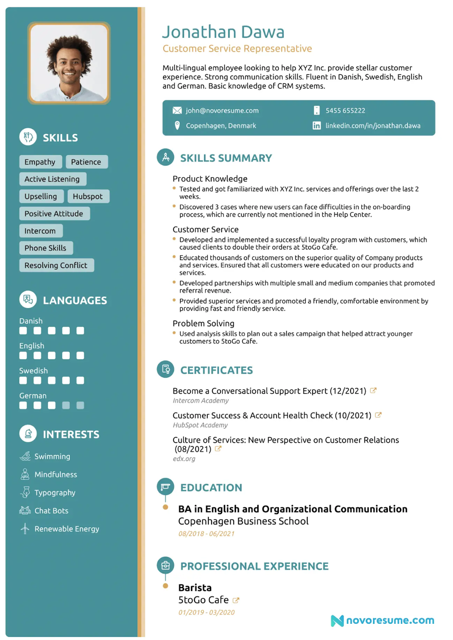 8 Steps to Write the Perfect Return to Workforce Resume | Novoresume