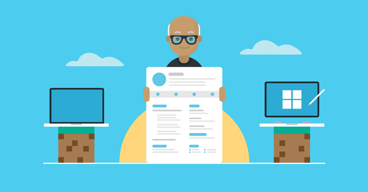 Satya Nadella Resume - The Rise to CEO | Novoresume