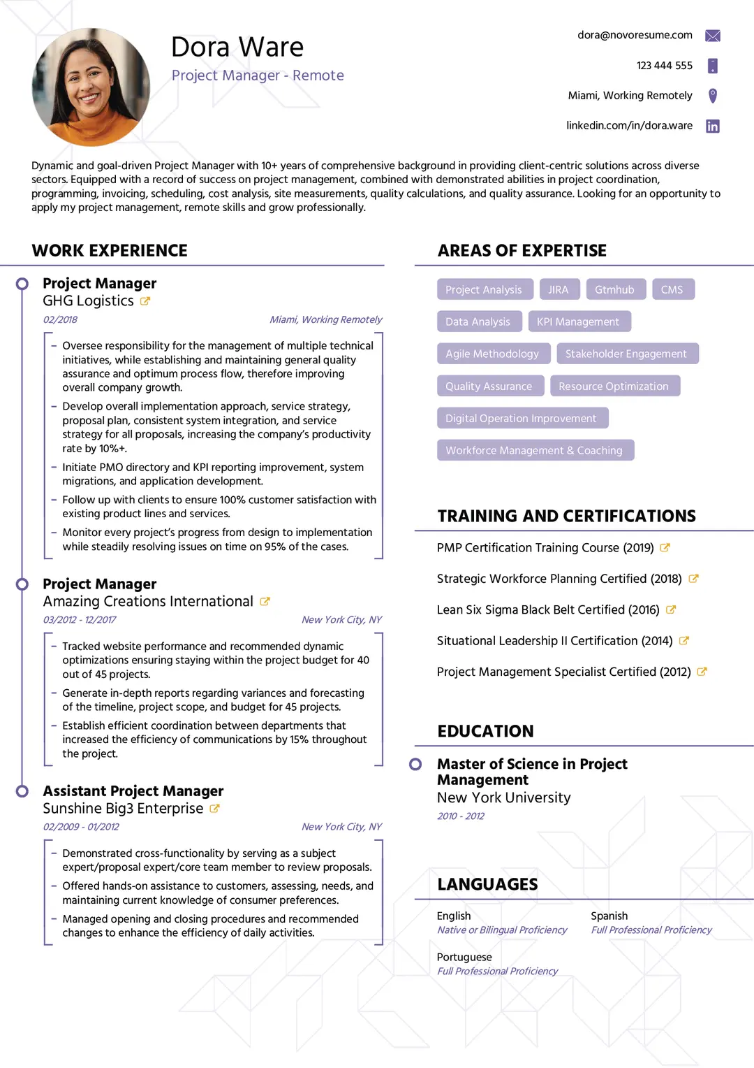 8+ Simple Resume Templates for 2026