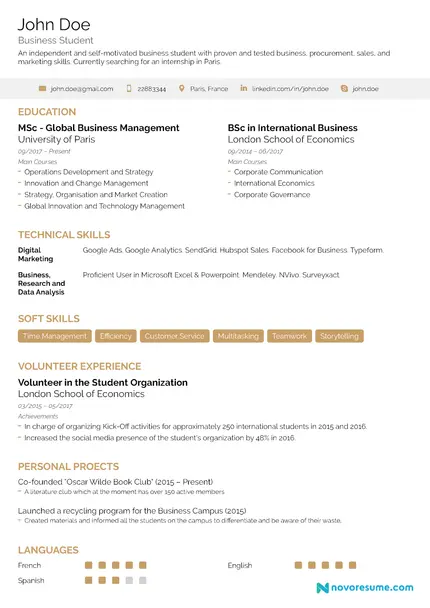 How to Write a Functional Resume [4 Free Templates Included]