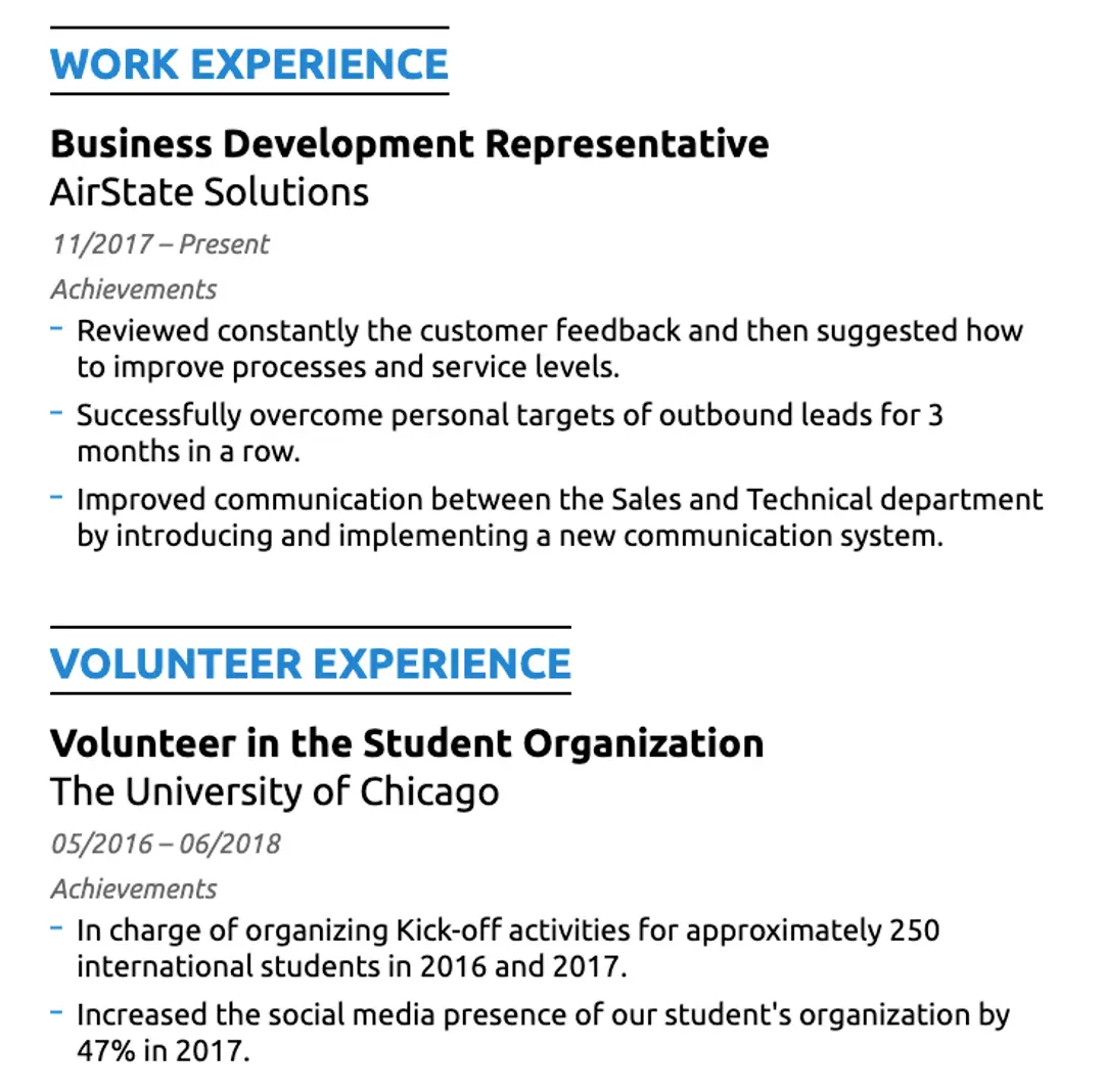Top Student Resume Examples & Guide for 2026