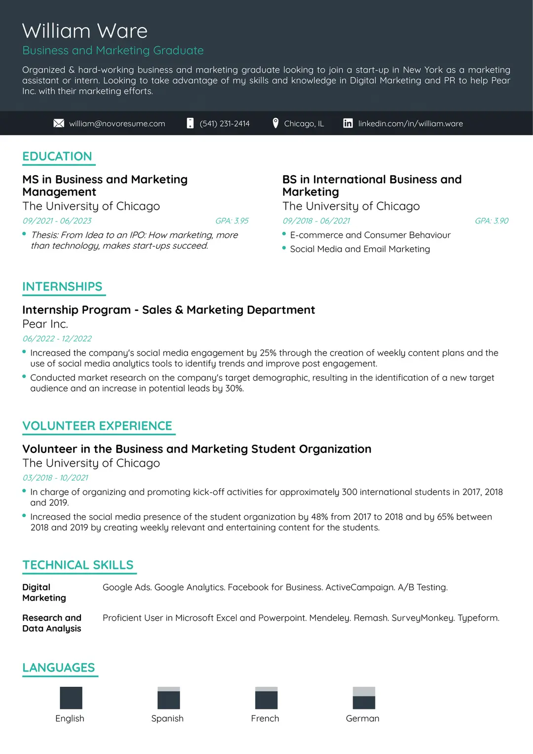11+ Best Student Resume Templates (W/ Examples & Resources)