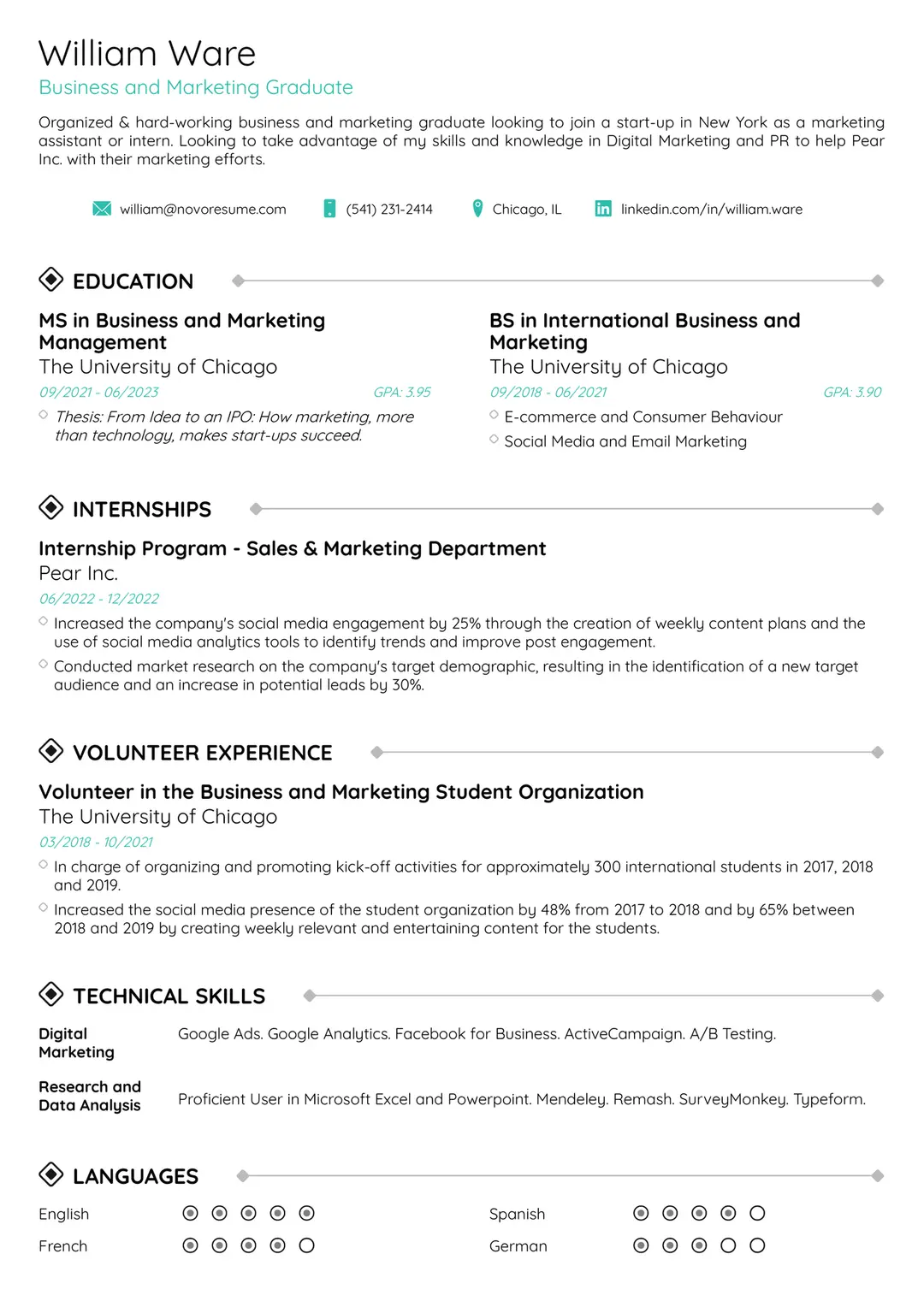 11+ Best Student Resume Templates (W/ Examples & Resources)