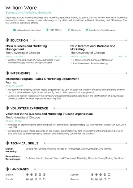 11+ Best Student Resume Templates (W/ Examples & Resources)