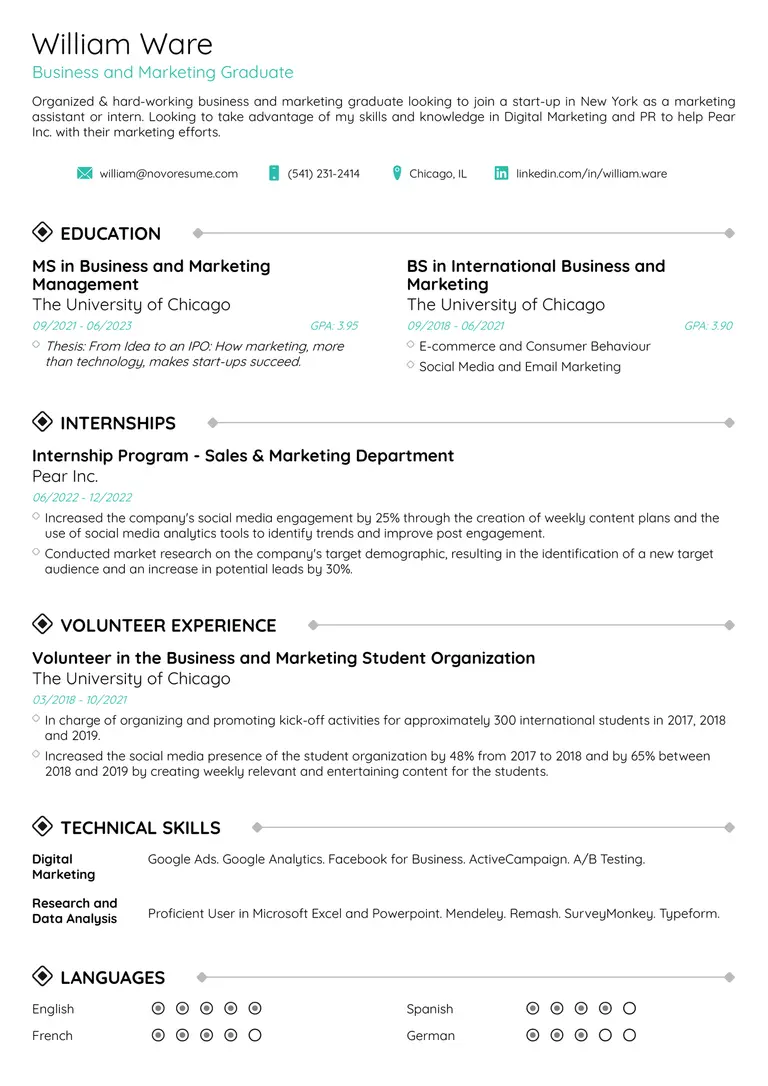 11+ Best Student Resume Templates (W/ Examples & Resources)