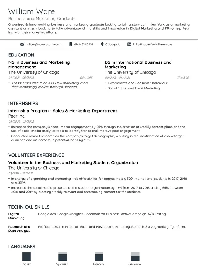 11+ Best Student Resume Templates (W/ Examples & Resources)