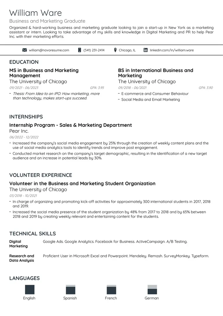 11+ Best Student Resume Templates (W/ Examples & Resources)