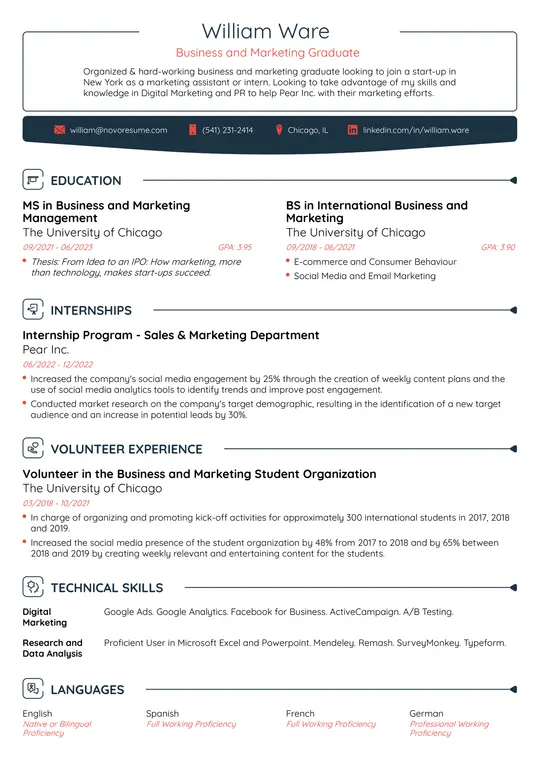 11+ Best Student Resume Templates (W/ Examples & Resources)