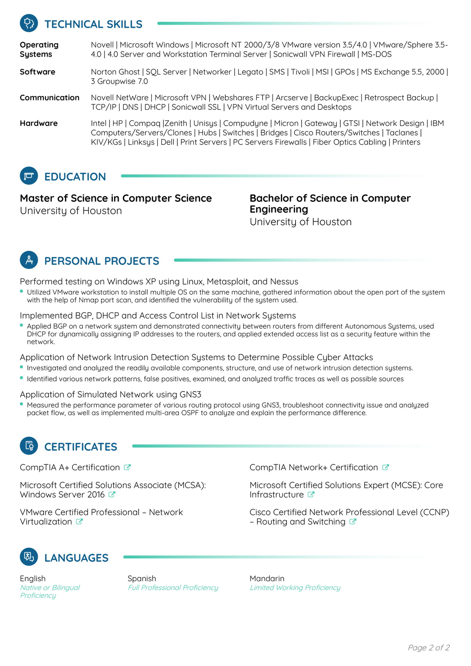 Your Ultimate Guide to the UK CV Format (With Examples) | Novoresume