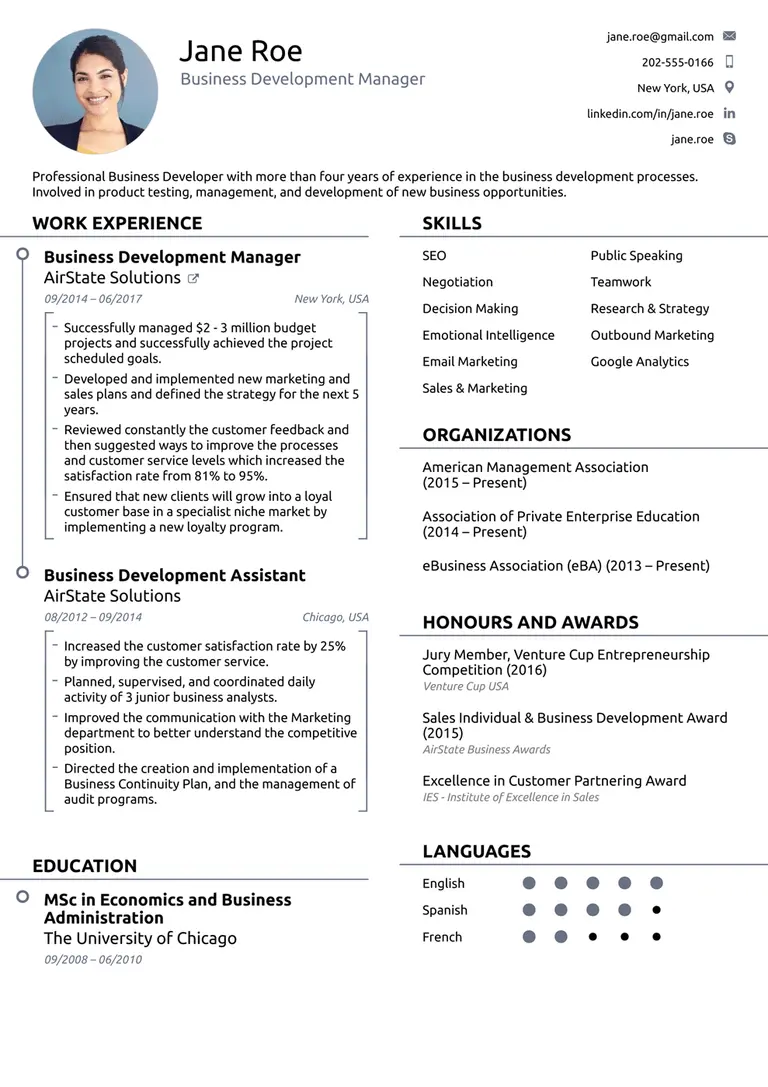 What Is a CV? Complete Guide with Examples | Novoresume