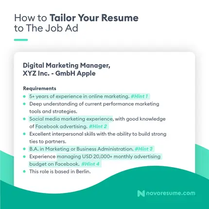 How to Apply the 10-Second Resume Rule [Tips for 2025] | Novoresume