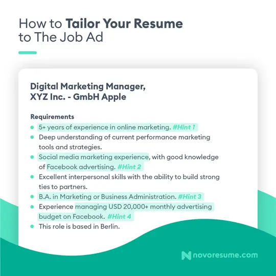 How to Apply the 10-Second Resume Rule [Tips for 2025] | Novoresume