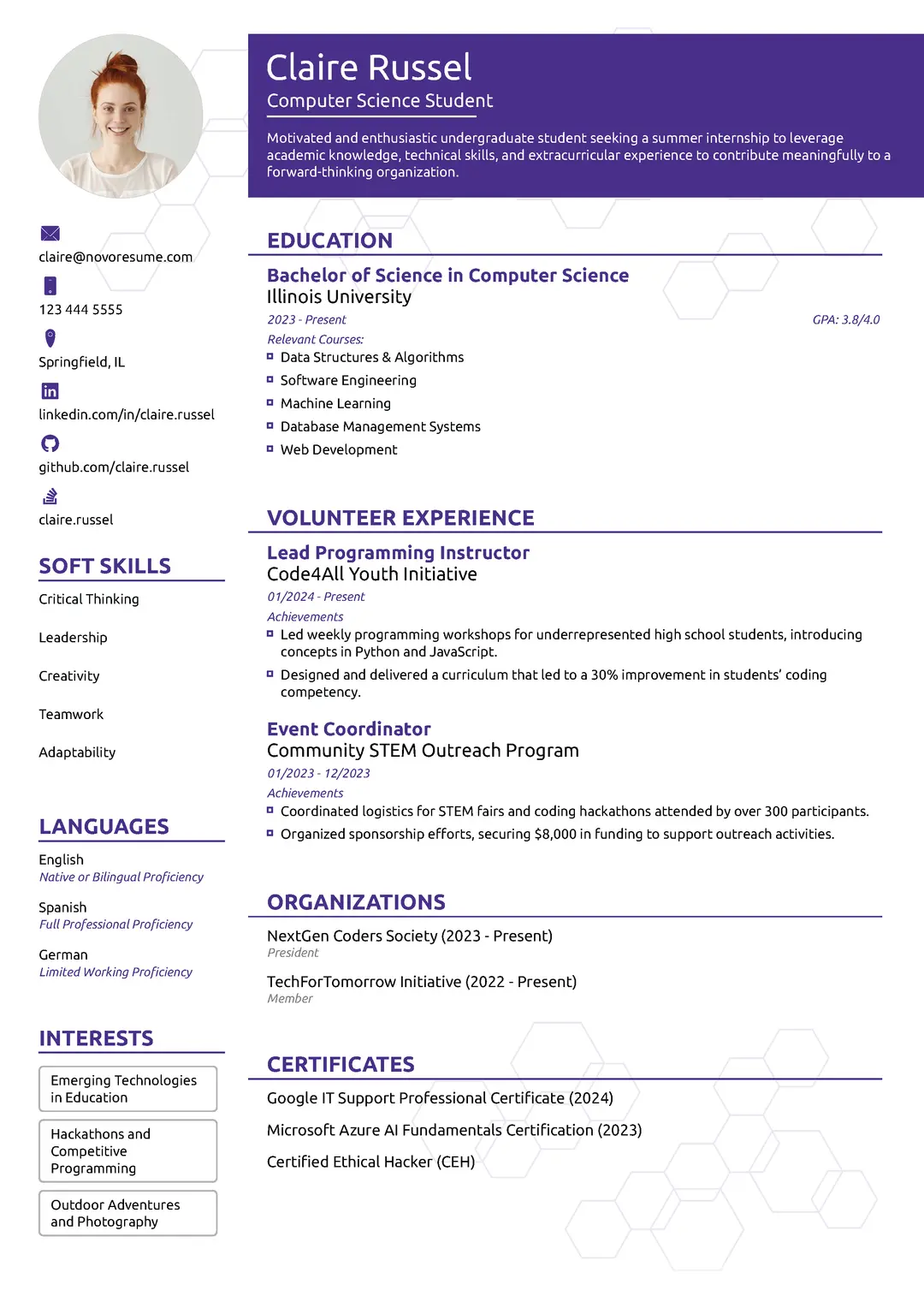 16+ Free Resume Templates [Download and Print]